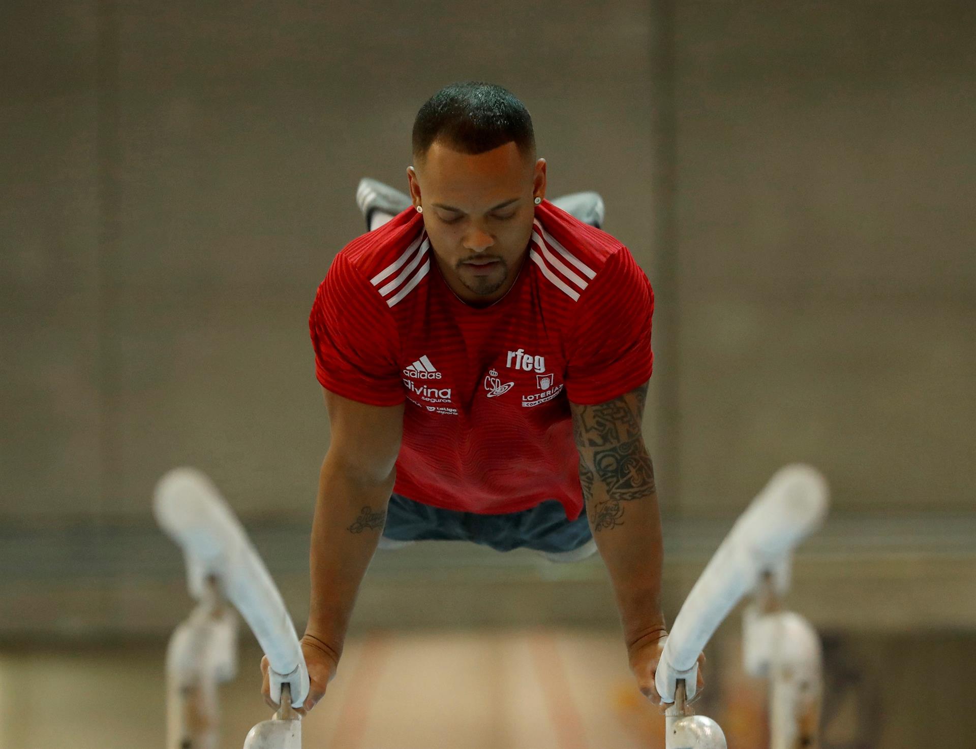 Ray Zapata, el gimnasta canario en Tokio 2020, un loco muy cuerdo