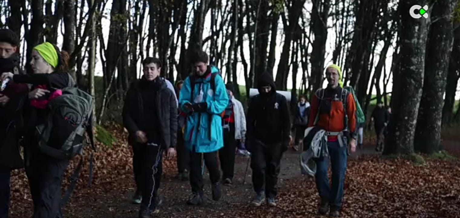 Un proyecto de integración ayuda a jóvenes con el Camino de Santiago
