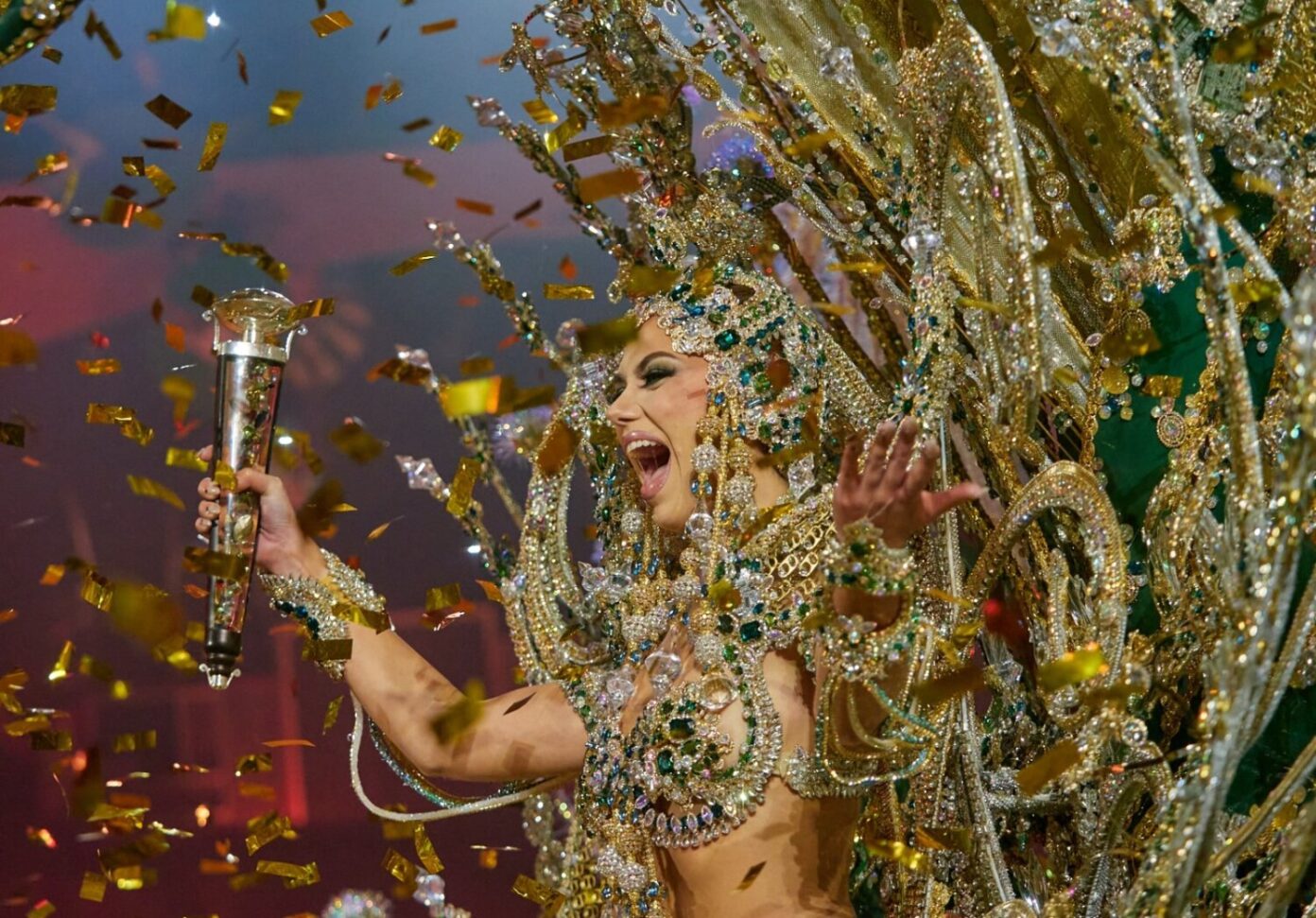 Elizabeth Ledesma, Reina del Carnaval de Santa Cruz de Tenerife
