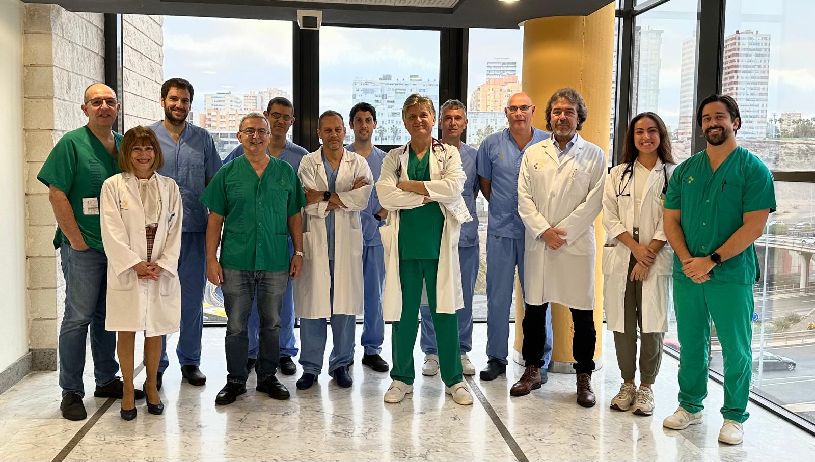El Doctor Negrín consolida su programa de angioplastia pulmonar
