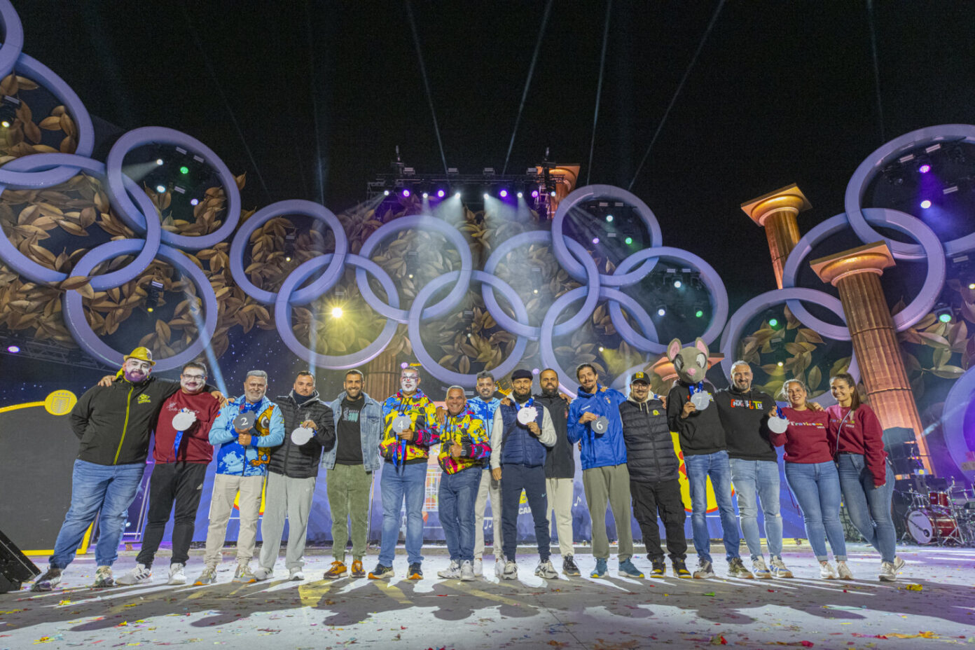 Las ocho murgas finalistas de Las Palmas de Gran Canaria