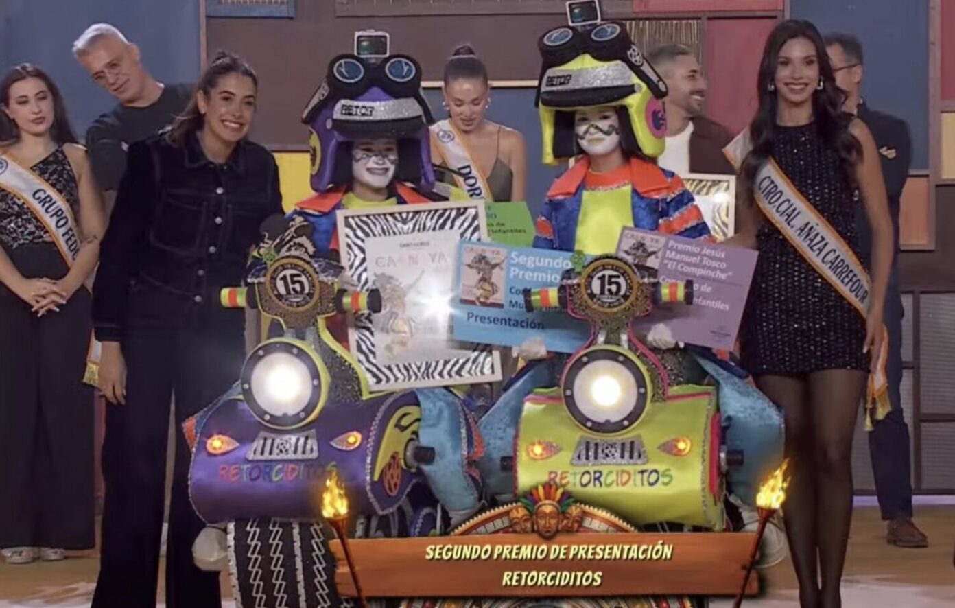 Todas las murgas infantiles ganadoras del carnaval de Santa Cruz de Tenerife 2025